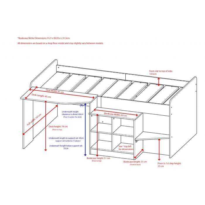 Kidsaw pilot cabin bed store